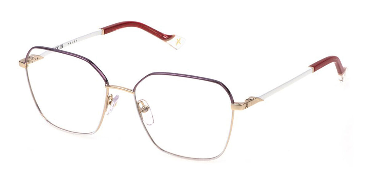 Yalea VYA135 SELMA 0492 Eyeglasses in Gold/Purple | SmartBuyGlasses USA