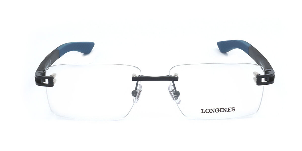 Longines LG5006-H 002 Eyeglasses in Matte Black | SmartBuyGlasses USA