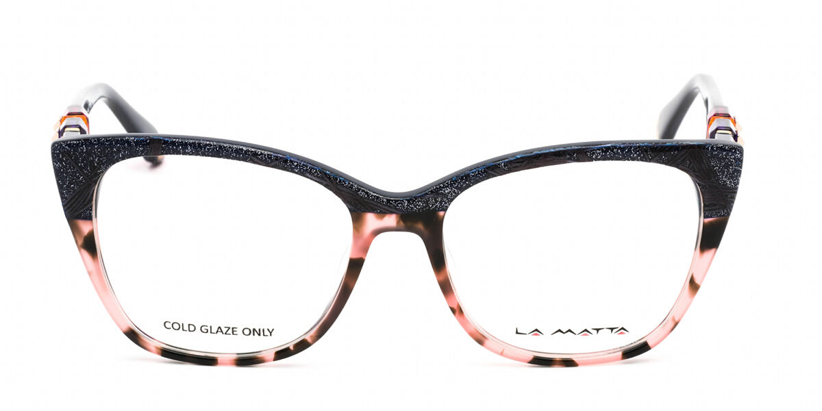 Lentes Recetados La Matta LMV3239 45171 Glitter Blue Pink Tortoise ...