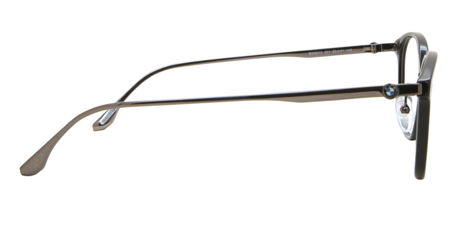 BMW BW5013 001 Oval Shiny Black Eyeglasses | Vision Direct Australia
