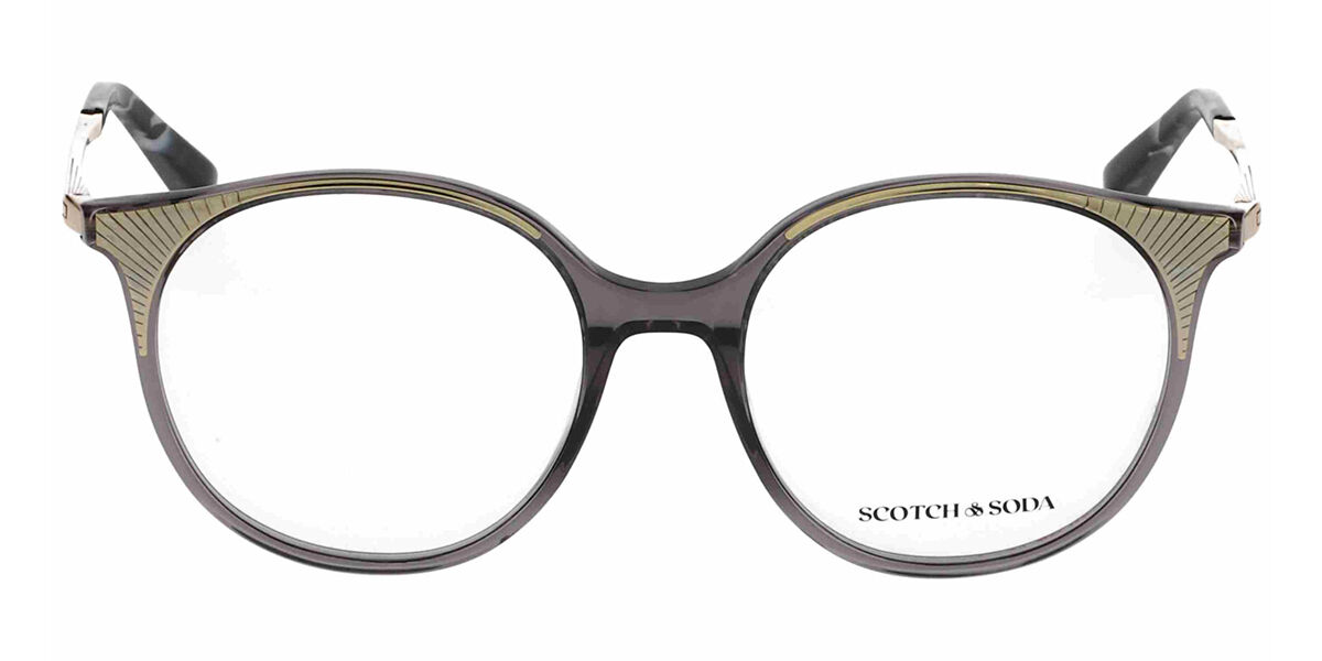Scotch & Soda 1024 968 Eyeglasses in Transparent Grey/Gold ...