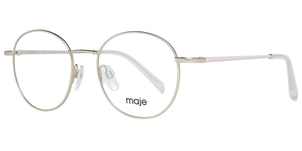 Maje MJ3001 927 Eyeglasses in Pale Gold | SmartBuyGlasses USA