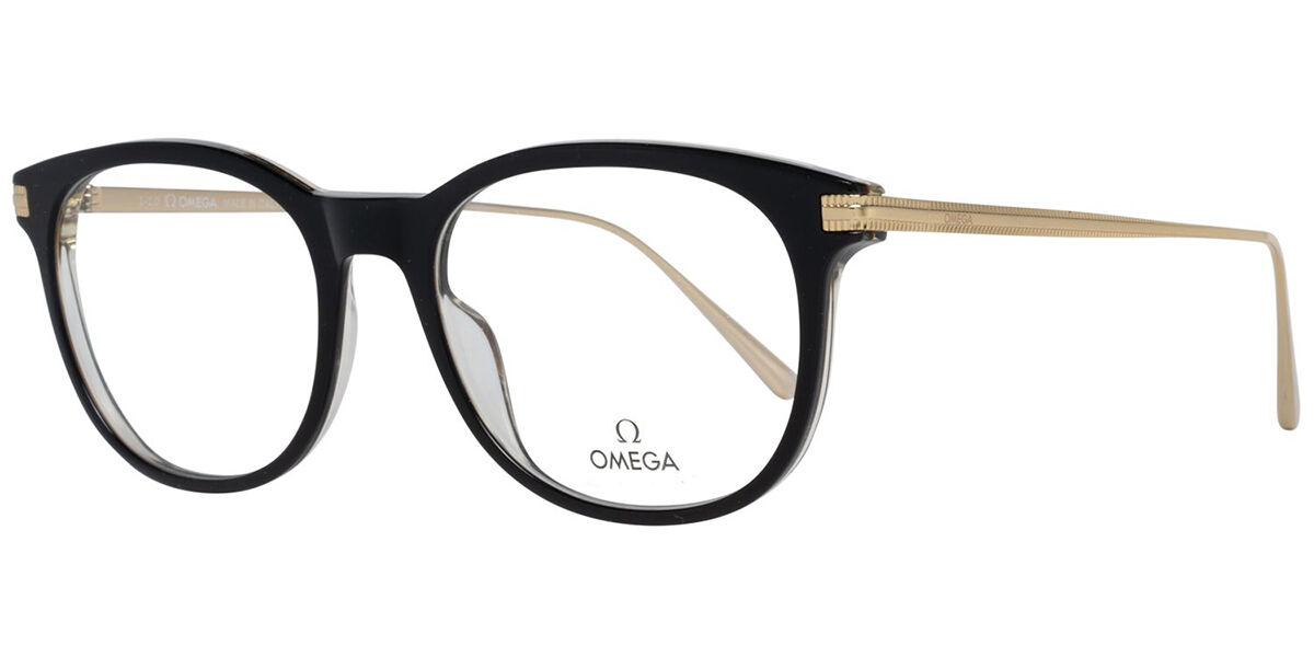 Omega OM5013 056 Glasses Dark Tortoise On Clear | VisionDirect Australia