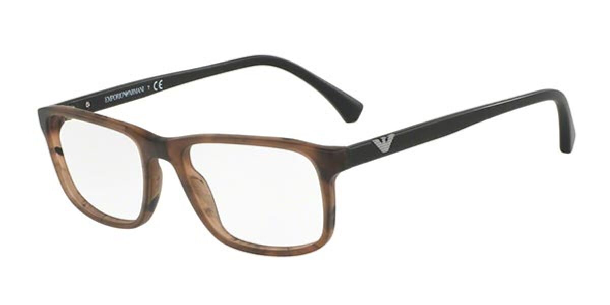 Emporio Armani EA3098 5548 Eyeglasses in Brown | SmartBuyGlasses USA