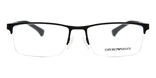 Emporio Armani EA1041 3094 Eyeglasses in Black Rubber | SmartBuyGlasses USA