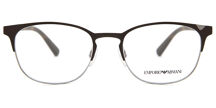 Emporio Armani EA1059 3001 Eyeglasses in Matte Black/Black ...