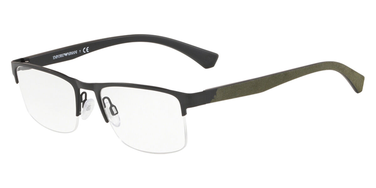 Emporio Armani EA1094 3001 Eyeglasses in Matte Black | SmartBuyGlasses USA