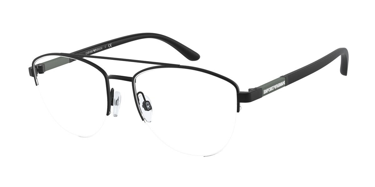 Emporio Armani EA1119 3001 Glasses Matte Black | VisionDirect Australia