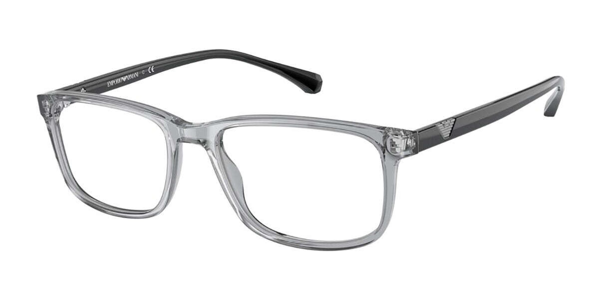 Emporio Armani EA3098 5029 Eyeglasses in Transparent Grey ...