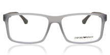 Emporio Armani EA3038 5063 Eyeglasses in Black Rubber | SmartBuyGlasses USA