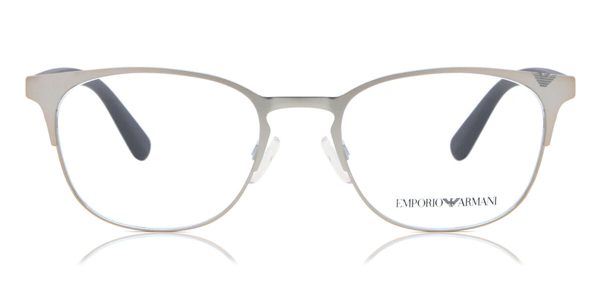 Emporio Armani EA1059 Asian Fit 3349 Glasses Matte Silver ...