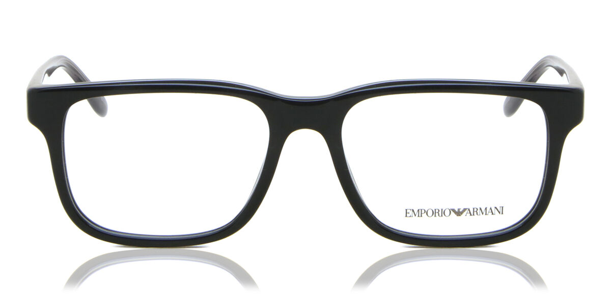 Emporio Armani EA3218 5017 Glasses Black | VisionDirect Australia
