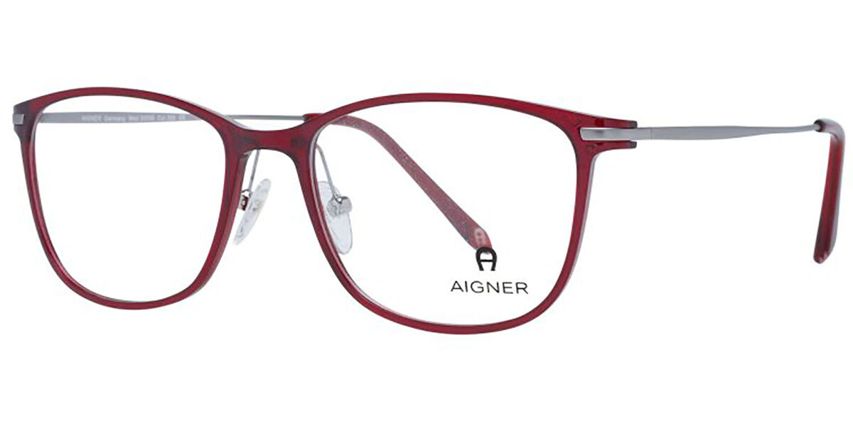 Aigner 30550 00300 Eyeglasses in Transparent Burgundy | SmartBuyGlasses USA