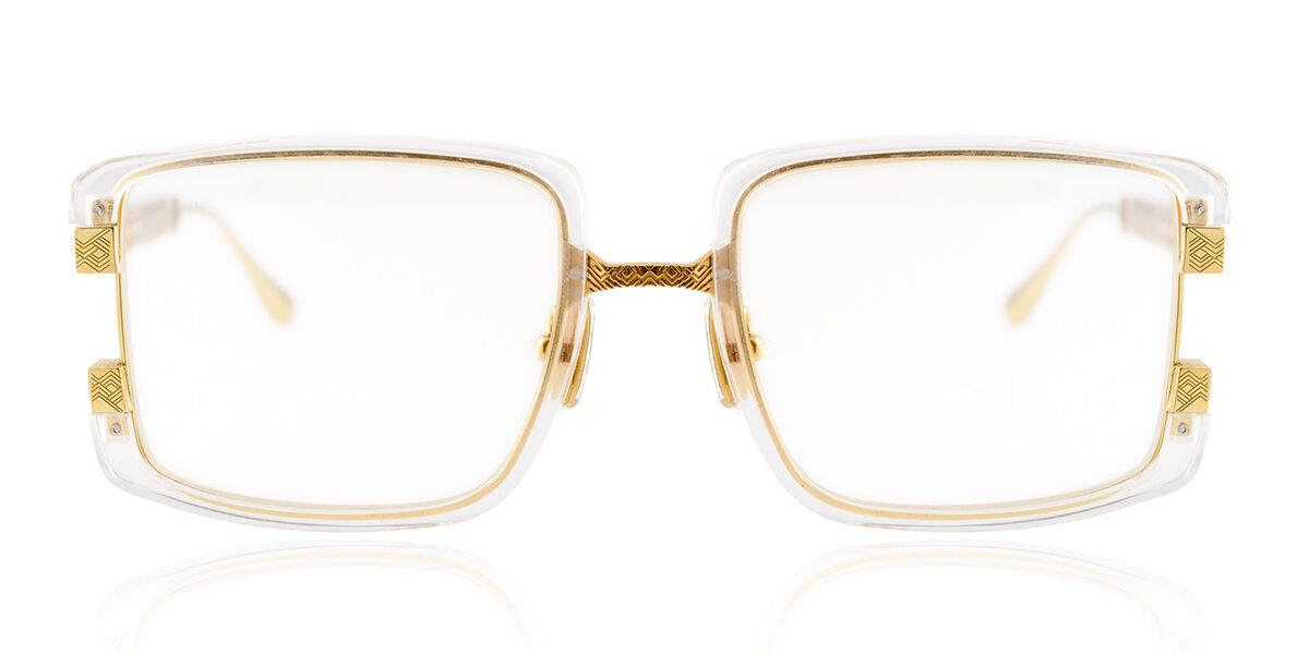 Anna-Karin Karlsson TOO HANDSOME - OPTICAL Translucent Gold Glasses ...