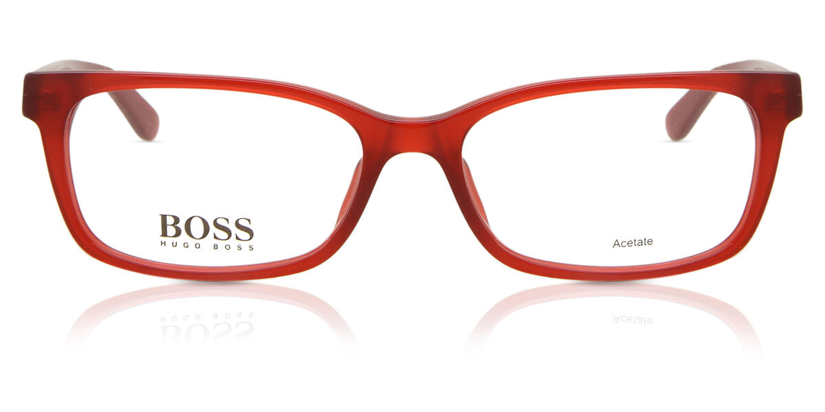 Boss 0790 SQ1 Eyeglasses in Burgundy | SmartBuyGlasses USA