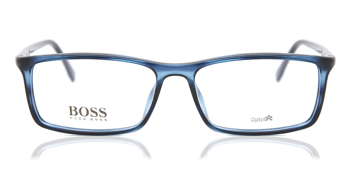 Boss 0680/N 38I Eyeglasses in Blue | SmartBuyGlasses USA