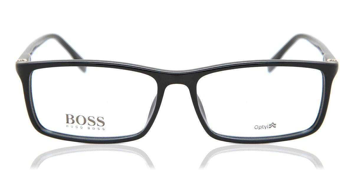 Boss 0680/N 2M2 Glasses Glossy Black | VisionDirect Australia