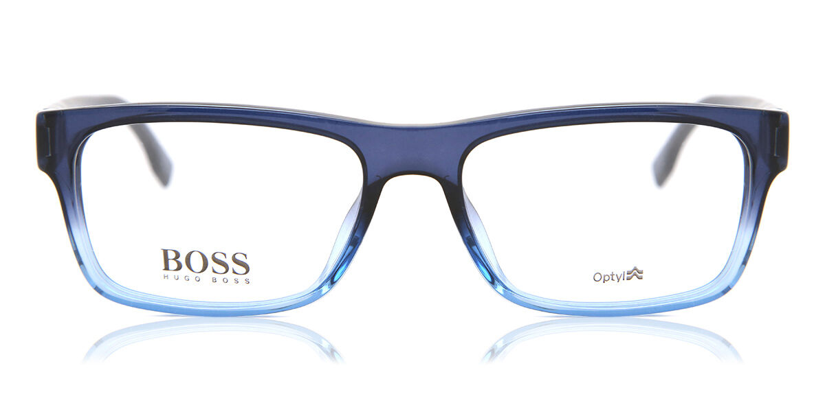 Boss 0729 09Q Glasses Transparent Brown | VisionDirect Australia
