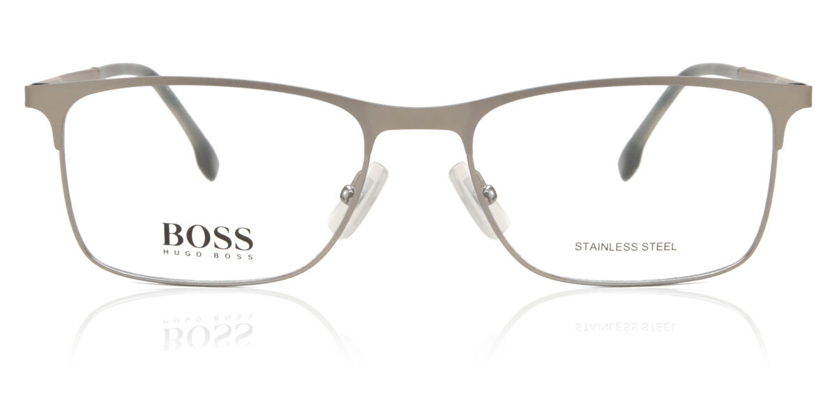 Boss 1186 R81 Glasses Matte Ruthenium | VisionDirect Australia