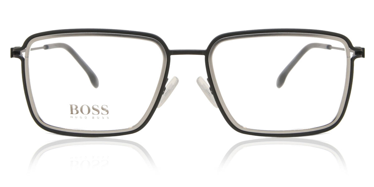 Boss 1231 284 Eyeglasses in Black Ruthenium | SmartBuyGlasses USA