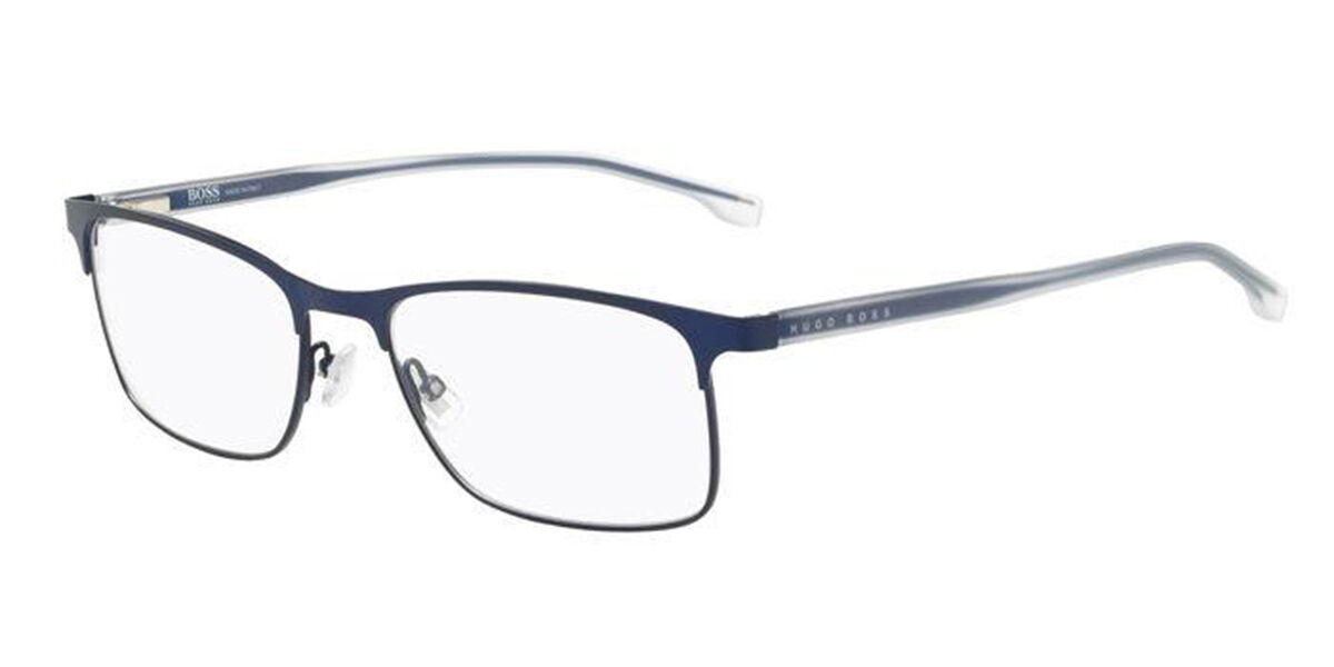 Boss 0967/IT FLL Glasses Matte Blue | VisionDirect Australia