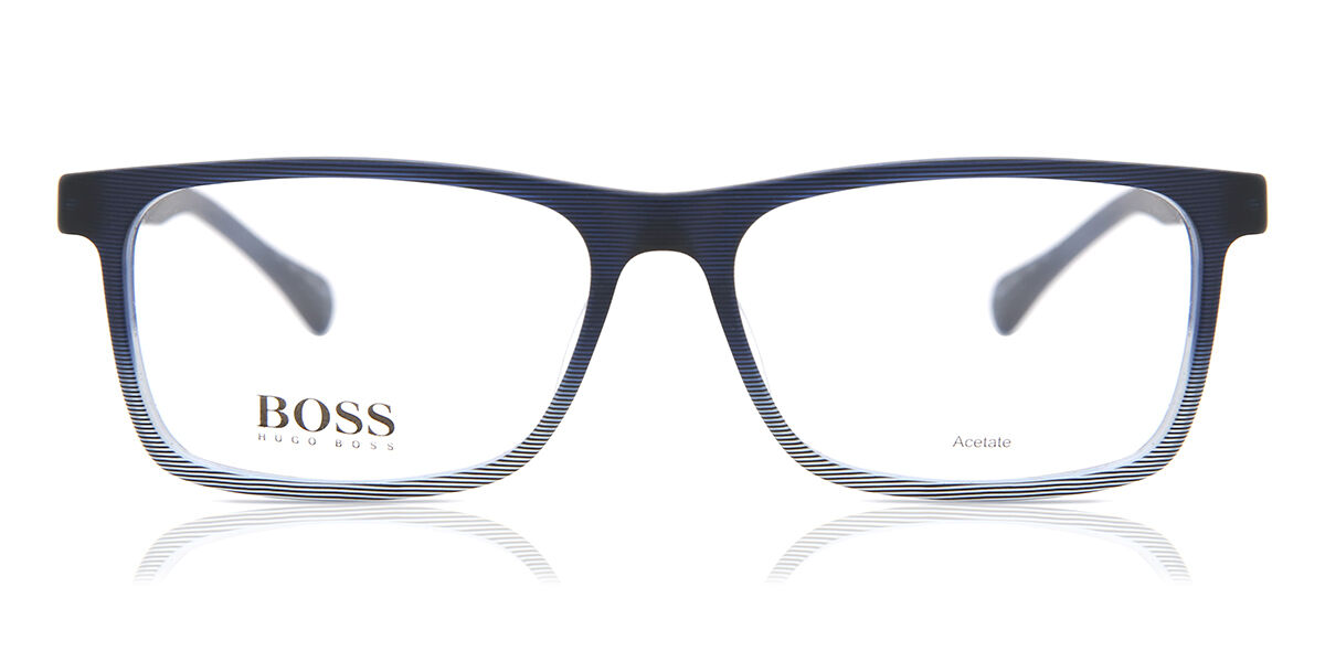 Boss 1084/IT 26O Glasses Matte Blue Pattern | SmartBuyGlasses Canada