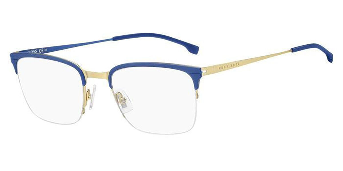 Boss 1244 NUC Glasses Matte Blue Rose Gold | VisionDirect Australia