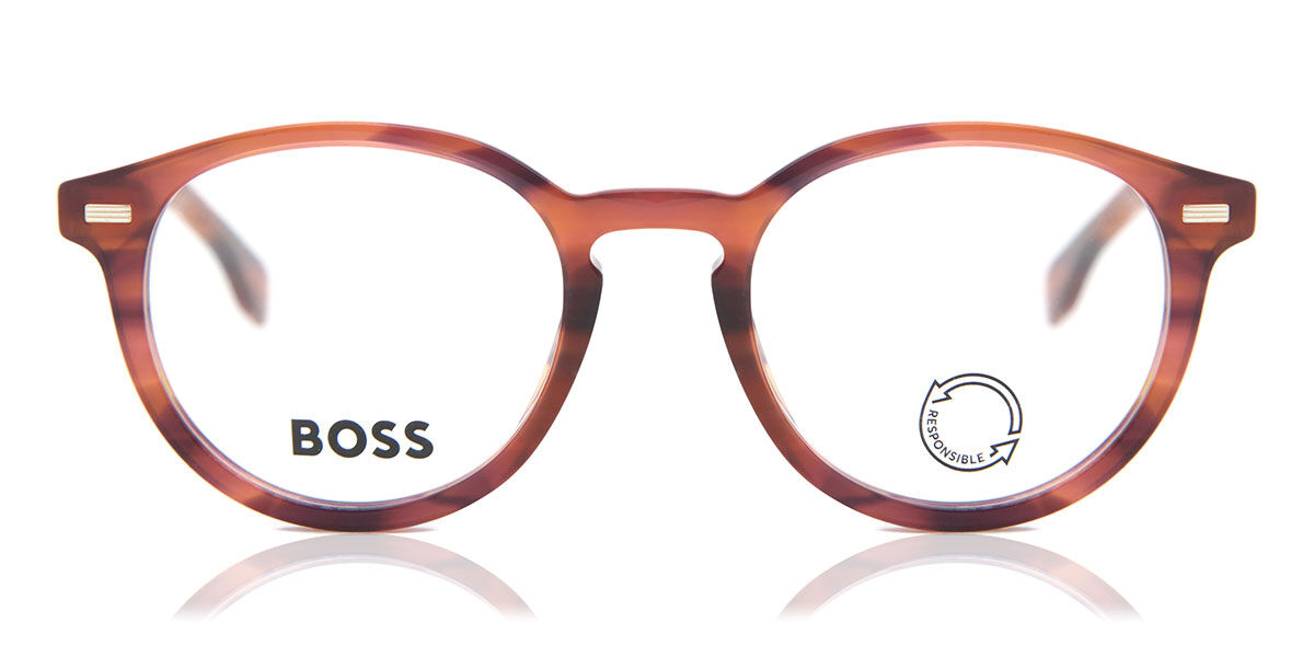 Boss 1367 SX7 Glasses Light Havana | VisionDirect Australia