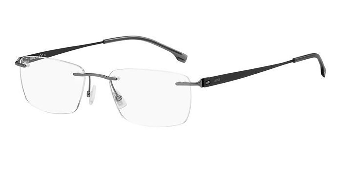 Boss by Hugo Boss Boss 1423 PTA Glasses Dark Ruthenium Silver ...