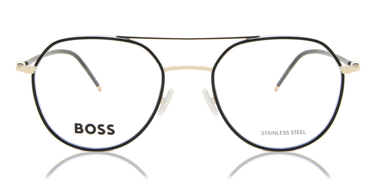 Boss 1429 2M2 Glasses Black Gold | VisionDirect Australia