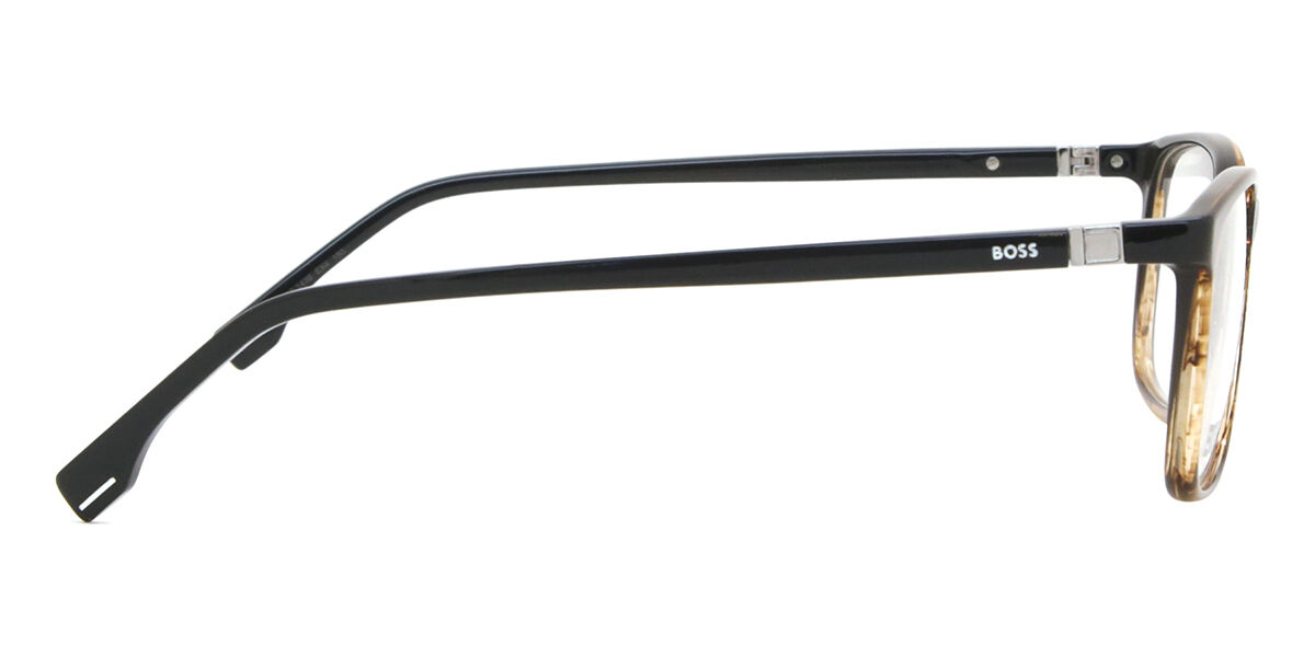 Boss 1436 EX4 Glasses Brown Horn | VisionDirect Australia