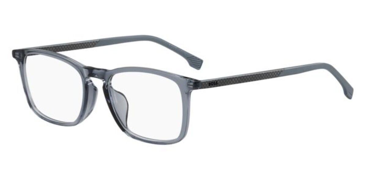 BOSS 1716/F Asian Fit PJP Glasses Transparent Grey Blue | VisionDirect ...