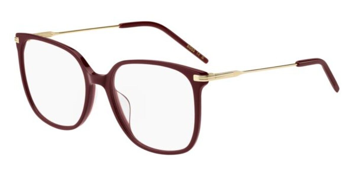 BOSS 1736/G Asian Fit 6K3 Glasses Burgundy | VisionDirect Australia