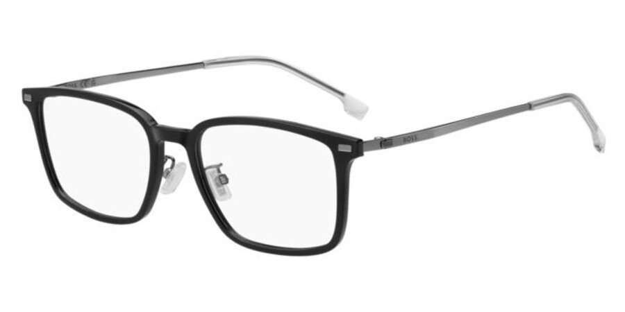 BOSS 1796/F Asian Fit 284 Glasses Black | VisionDirect Australia