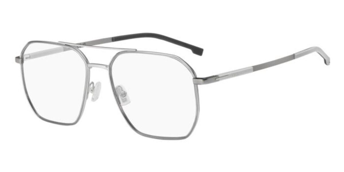 BOSS 1900 IGK Pilot Silver Frame Eyeglasses | SmartBuyGlasses ID