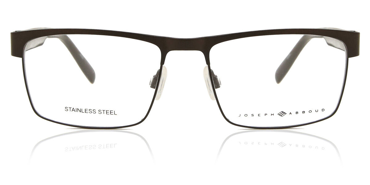 Joseph Abboud JA4063 210 Rectangle Java Brown Eyeglasses ...