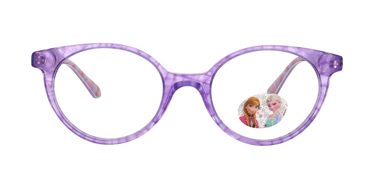 Disney Princess DPAA121 Kids C69 Eyeglasses in Shiny Striped Amethyst ...