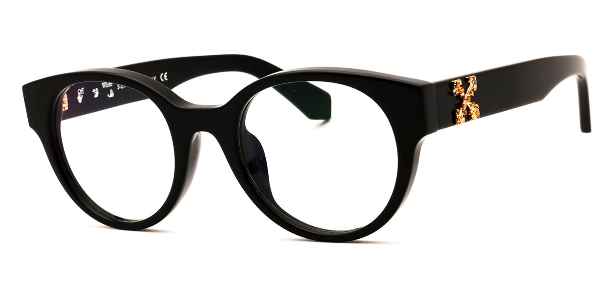Off-White STYLE 2 AF Asian Fit 11000 Glasses Black | VisionDirect Australia