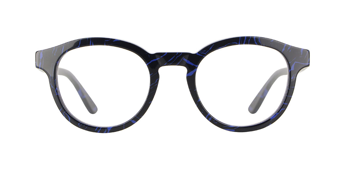 VANNI V1675 A940 Eyeglasses in Black Blue Marble | SmartBuyGlasses USA