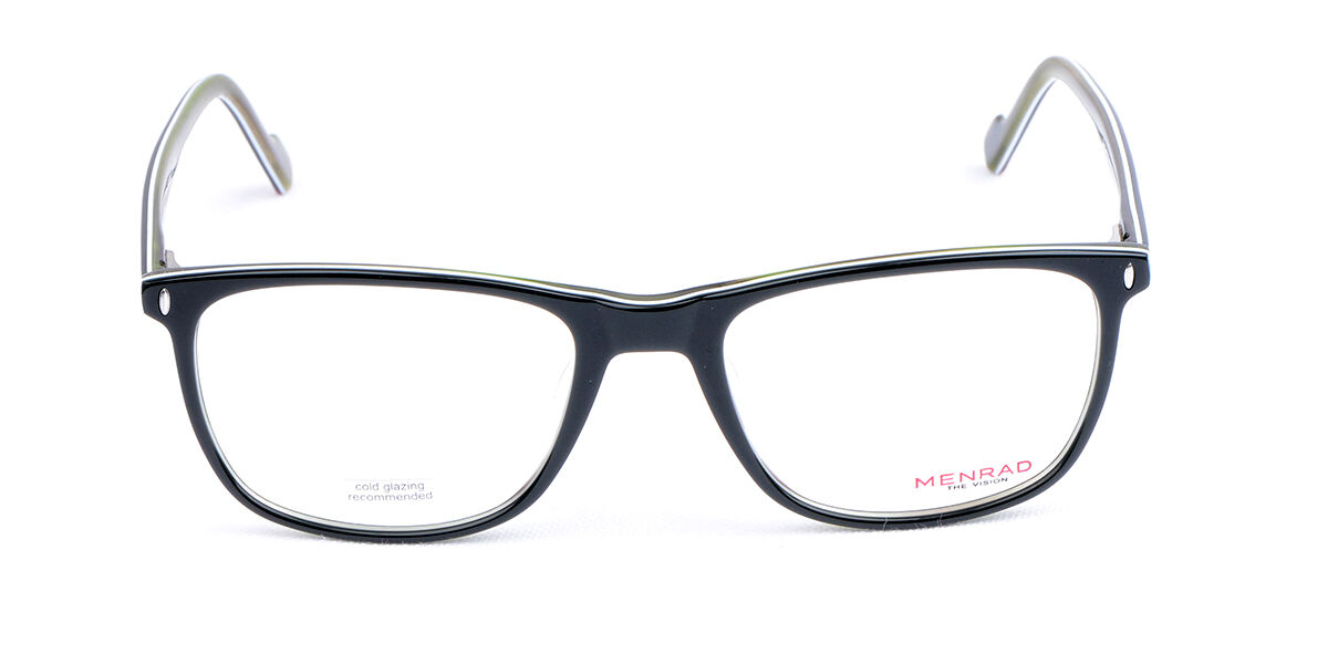 Menrad MENRAD11133 4905 Glasses Black On White Green | VisionDirect ...