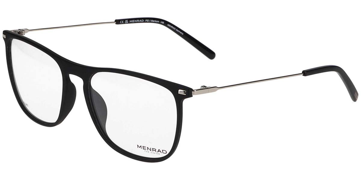 Menrad 6077 6100 Square Black Frame Eyeglasses | SmartBuyGlasses United ...