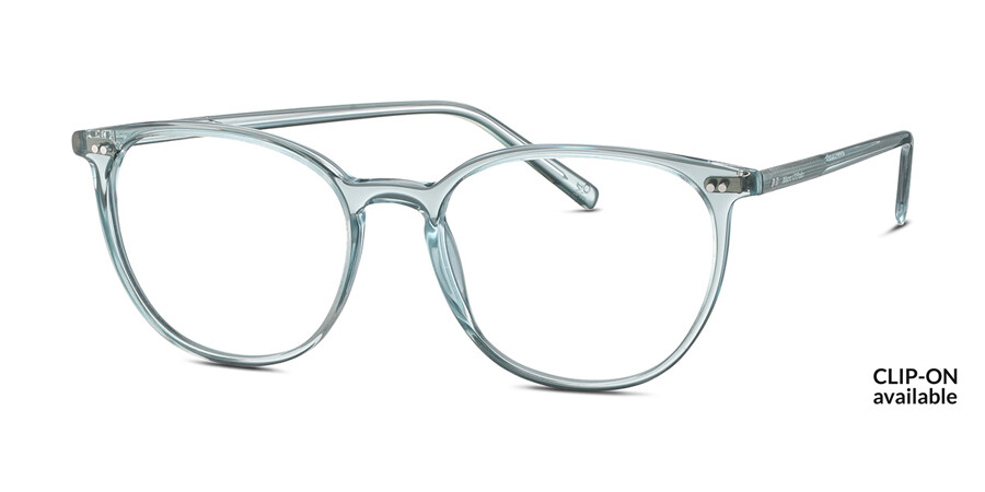 Marc O'Polo 503262 with Clip-on 70 Oval Transparent Light Blue Frame ...