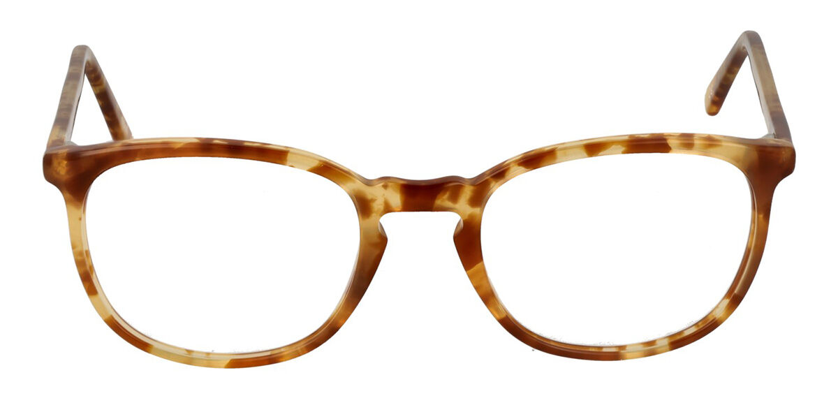 ANDY WOLF 4518 Y Oval Yellow Brown Tortoise Eyeglasses ...