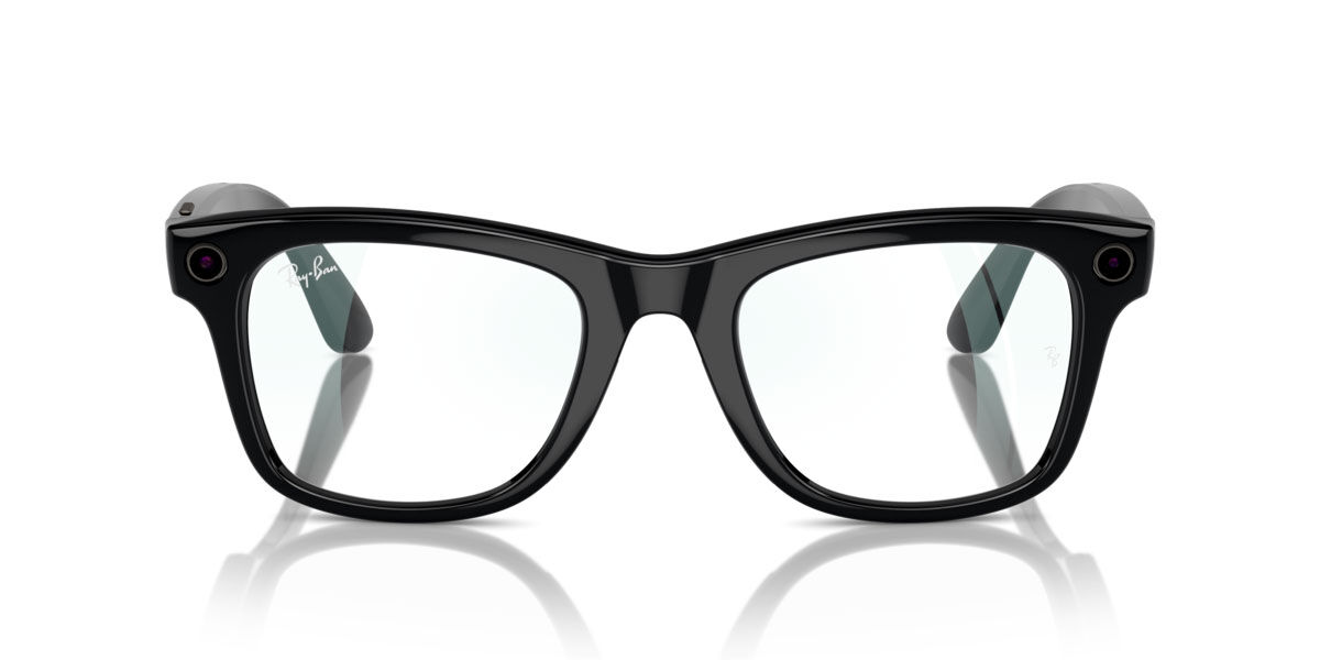 Ray-Ban Meta RW4008 Wayfarer with Blue-Light Block 601/SB occhiali ...