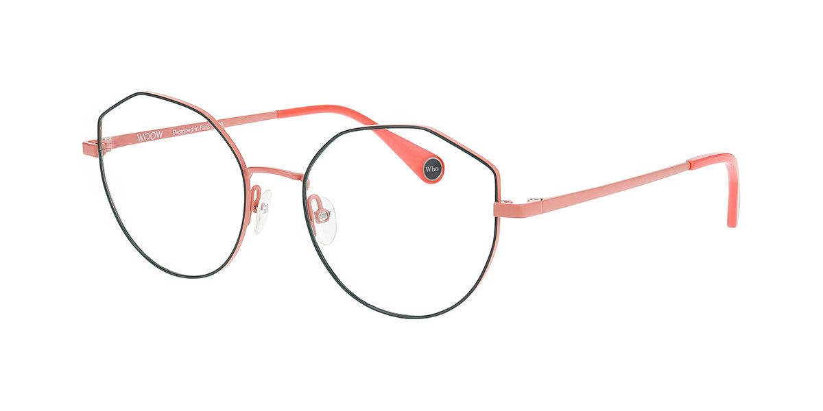 WOOW GUESS WHO 1 9431 Oval Bistrot Green/Pink Frame Eyeglasses ...