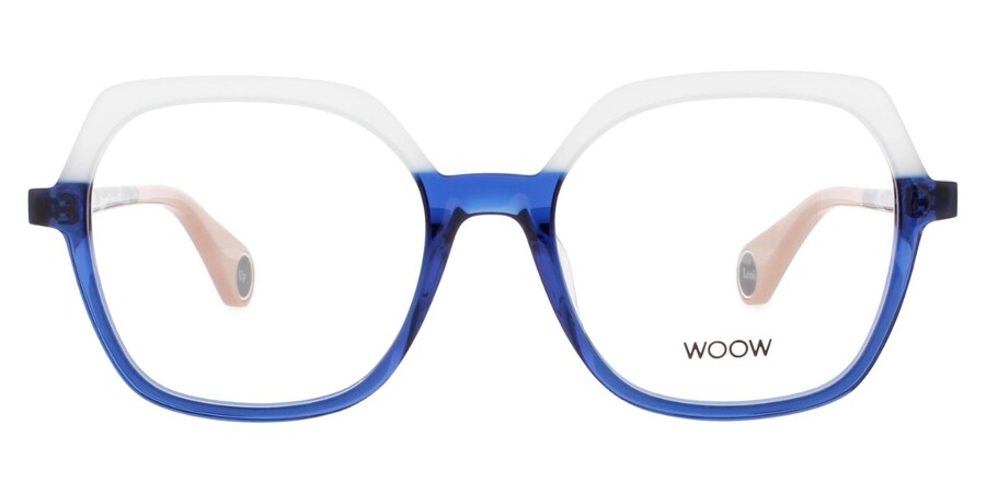 WOOW LOOK UP 2 0268 Square Transparent Blue Opaque White Laminate ...