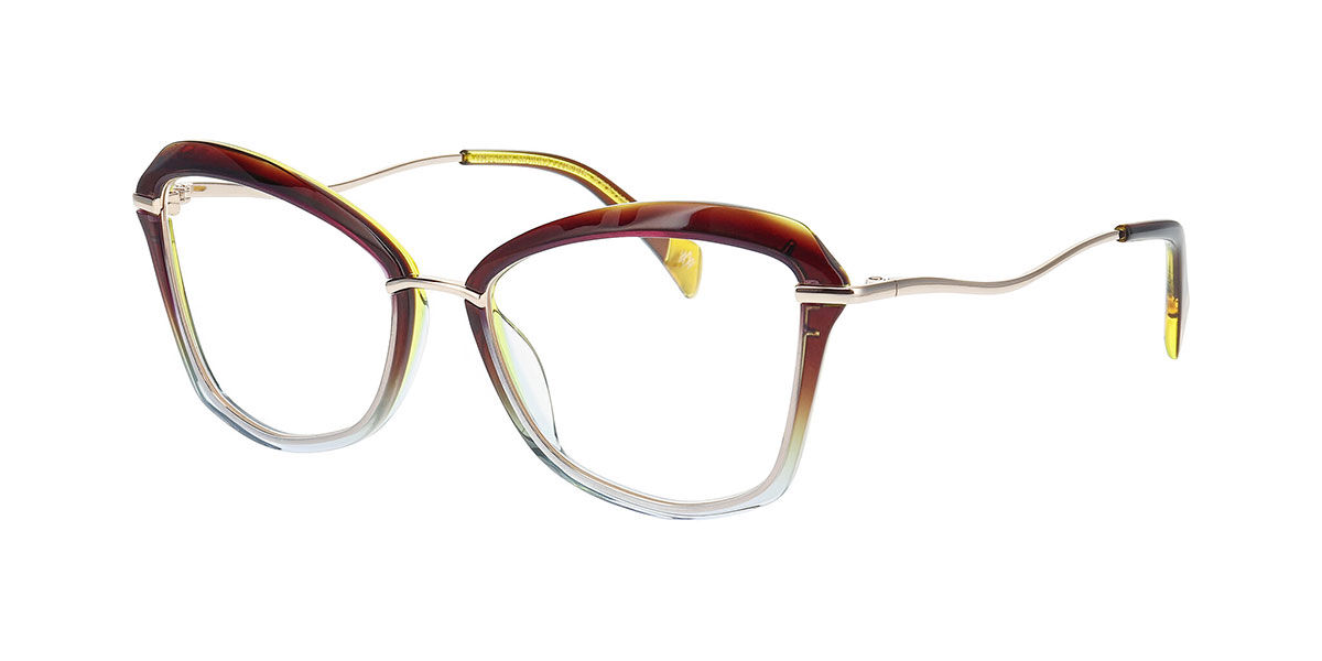 Lunettes STRAND 2 Transparent Faded Chocolate Brown/Gold ...