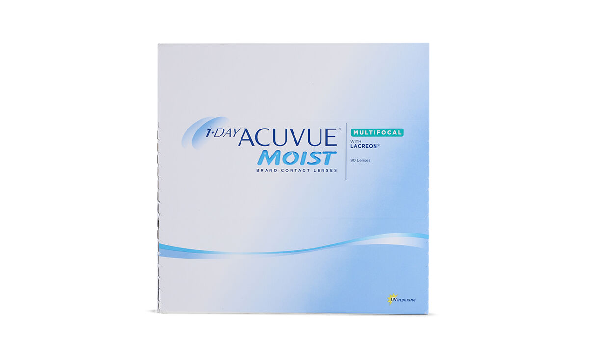1-Day Acuvue Moist Multifocal 90 Pack Daily Disposable contacts ...