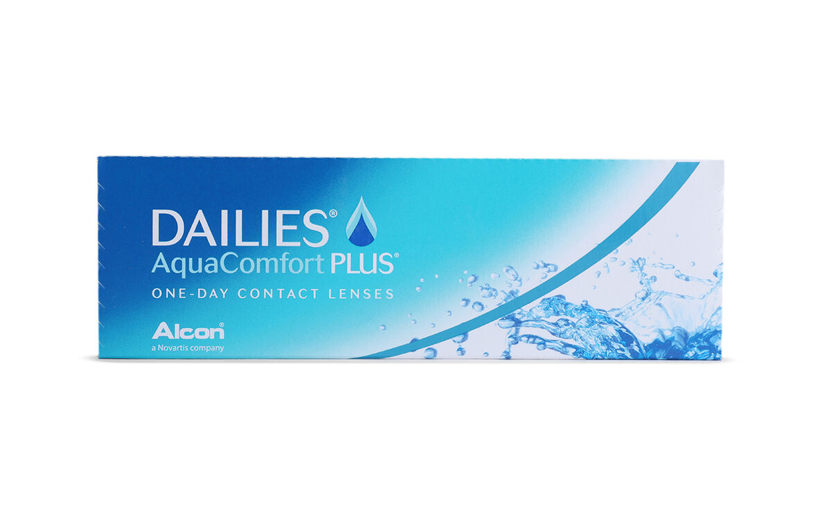 Dailies AquaComfort Plus 30 Pack Daily Disposable Contact Lenses ...