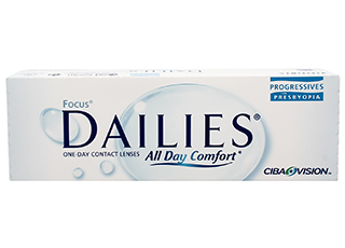 Focus Dailies Progressives 30 Pack Daily Disposable Contact Lenses ...